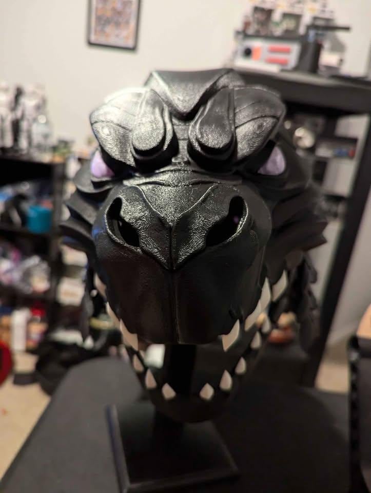 SUPERCHARGED Godzilla Cosplay Helmet - Etsy