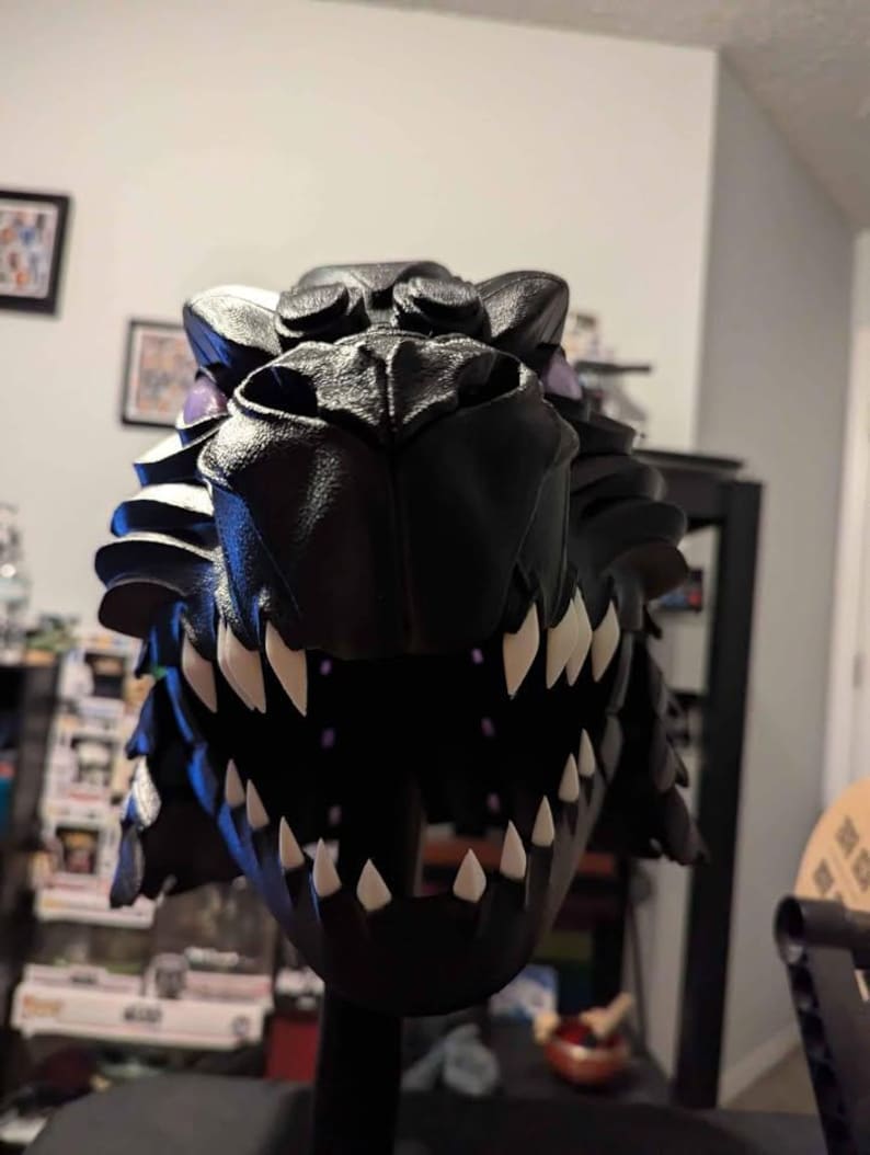 SUPERCHARGED Godzilla Cosplay Helmet - Etsy