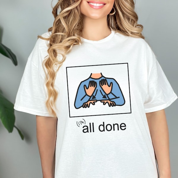 Sign Language All Done Svg - Etsy