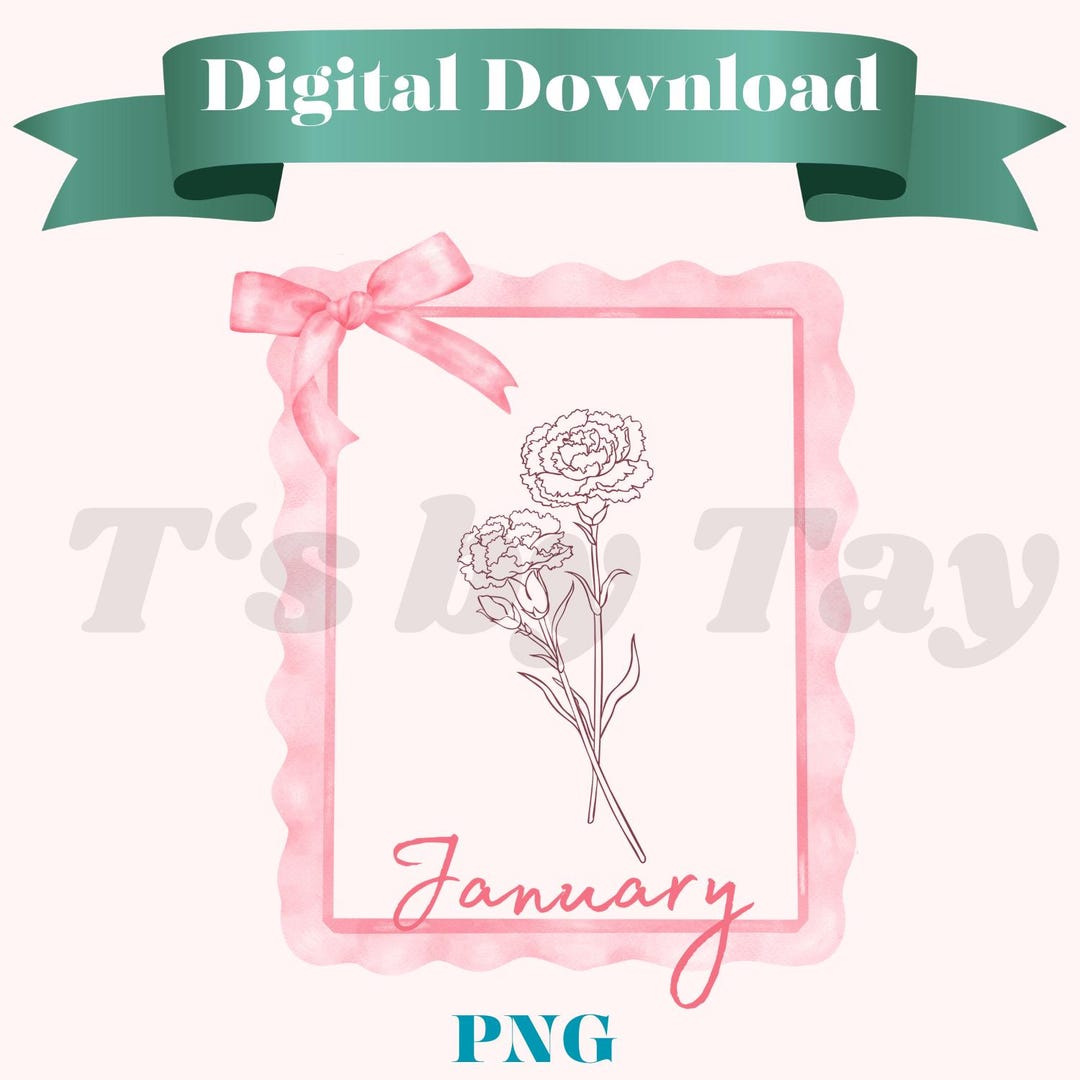 June Birth Flower Png, Coquette Png, Birth Flower Png, Vintage Stamp ...