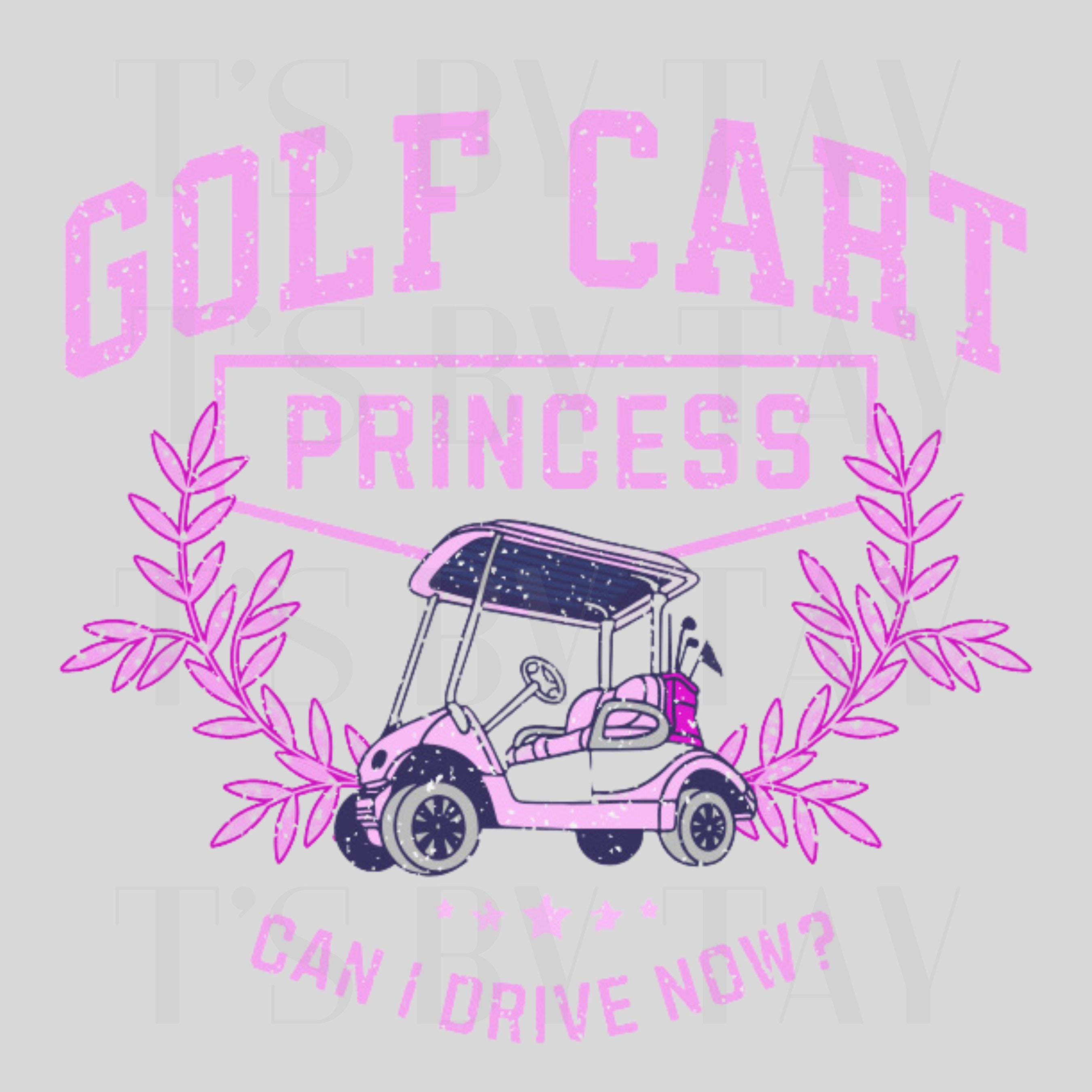 Golf Cart Princess Png, Golf Png, Princess Png, Wife Png - Etsy