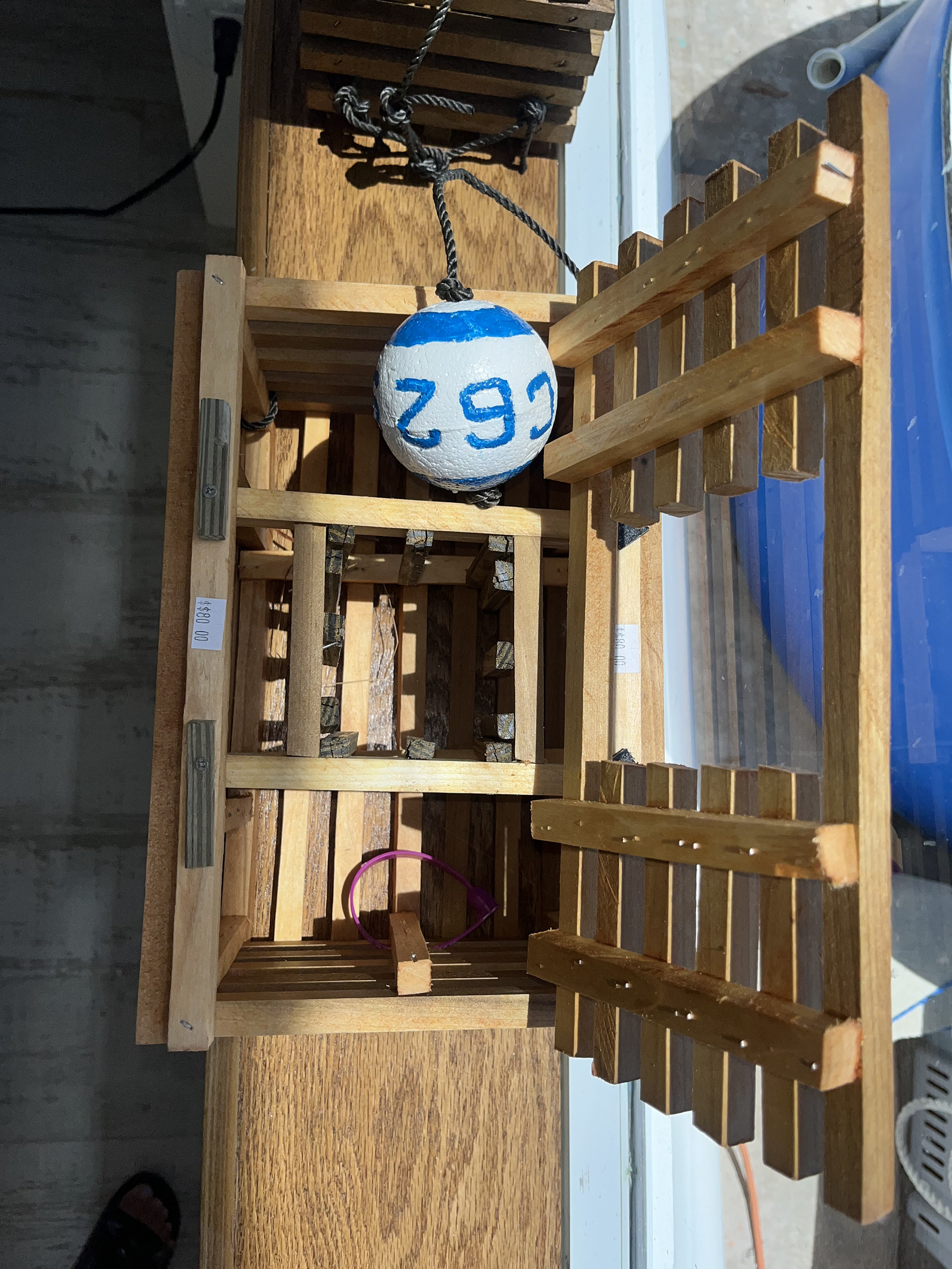 Professionally Handcrafted Wooden Mini Lobster Trap - Etsy