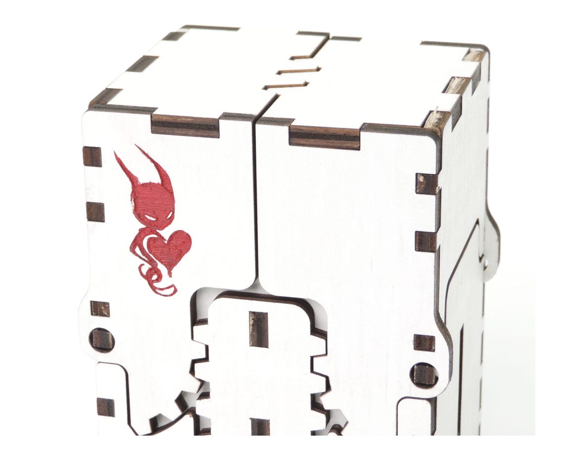 Personalized Wooden Card Deck Box: Laser Engraved Poker Storage - Etsy
