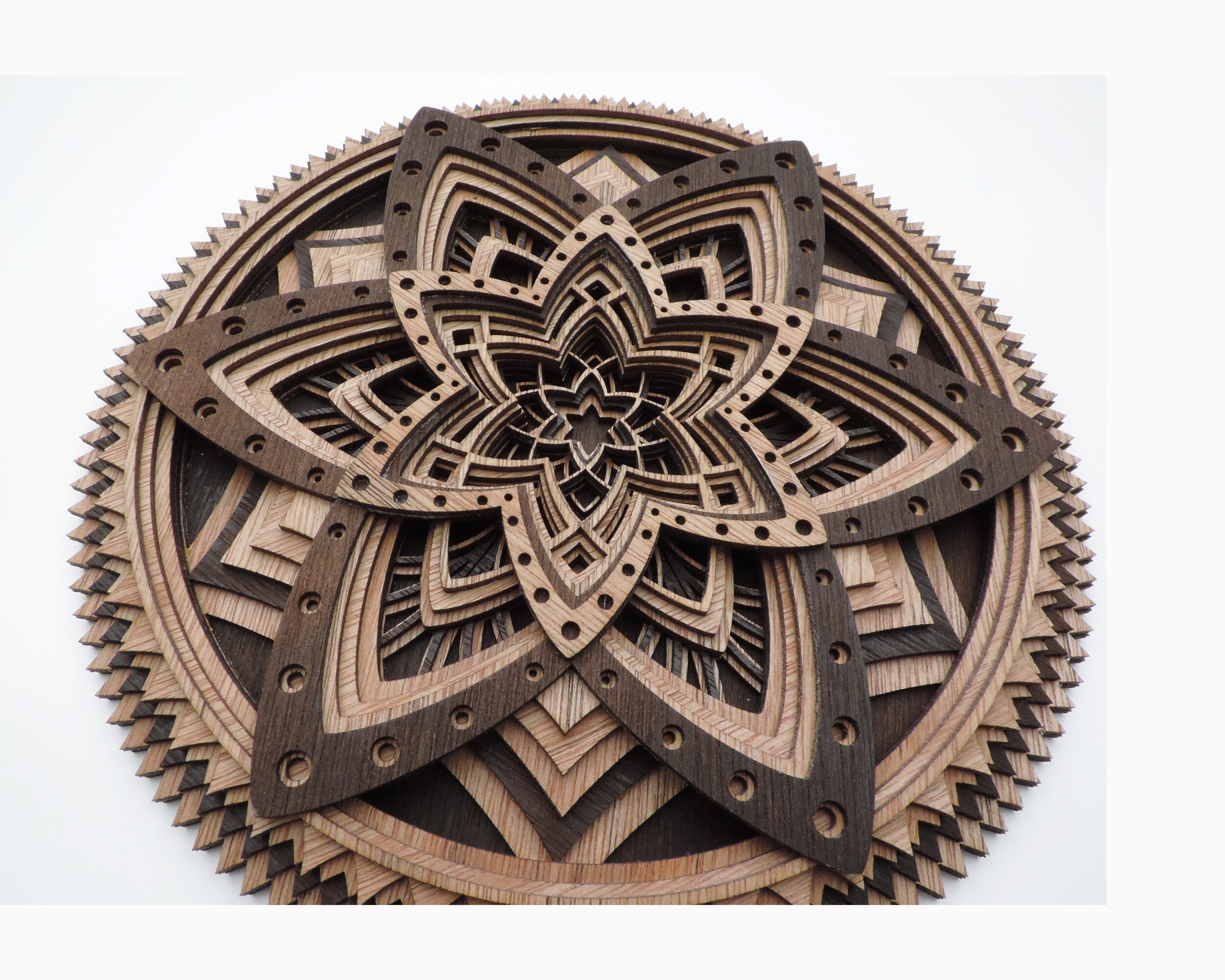 Simple Mandala 3D Art, Multilayer - Etsy
