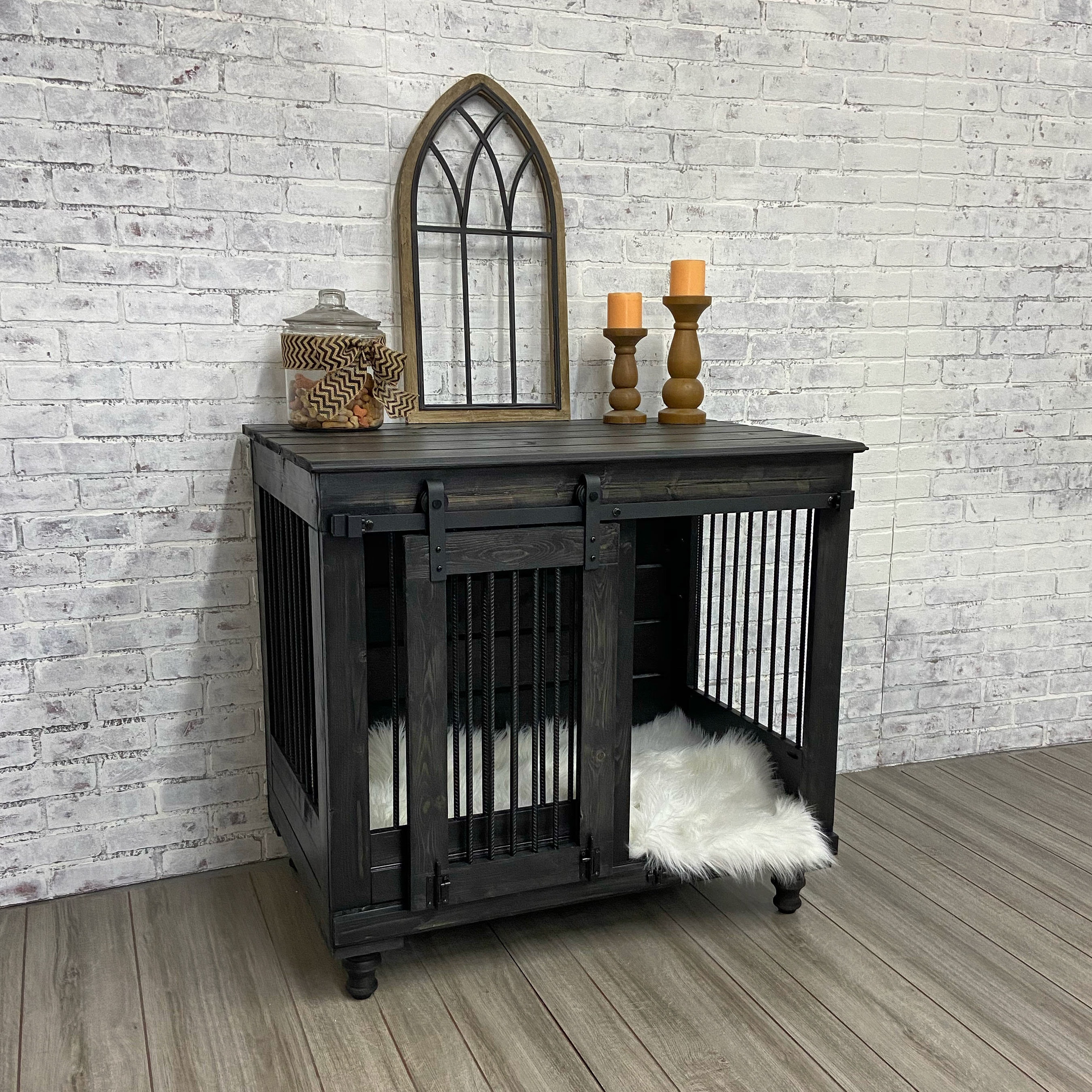 Luxury Dog Crate Furniture Dog Crate Furniture - Etsy