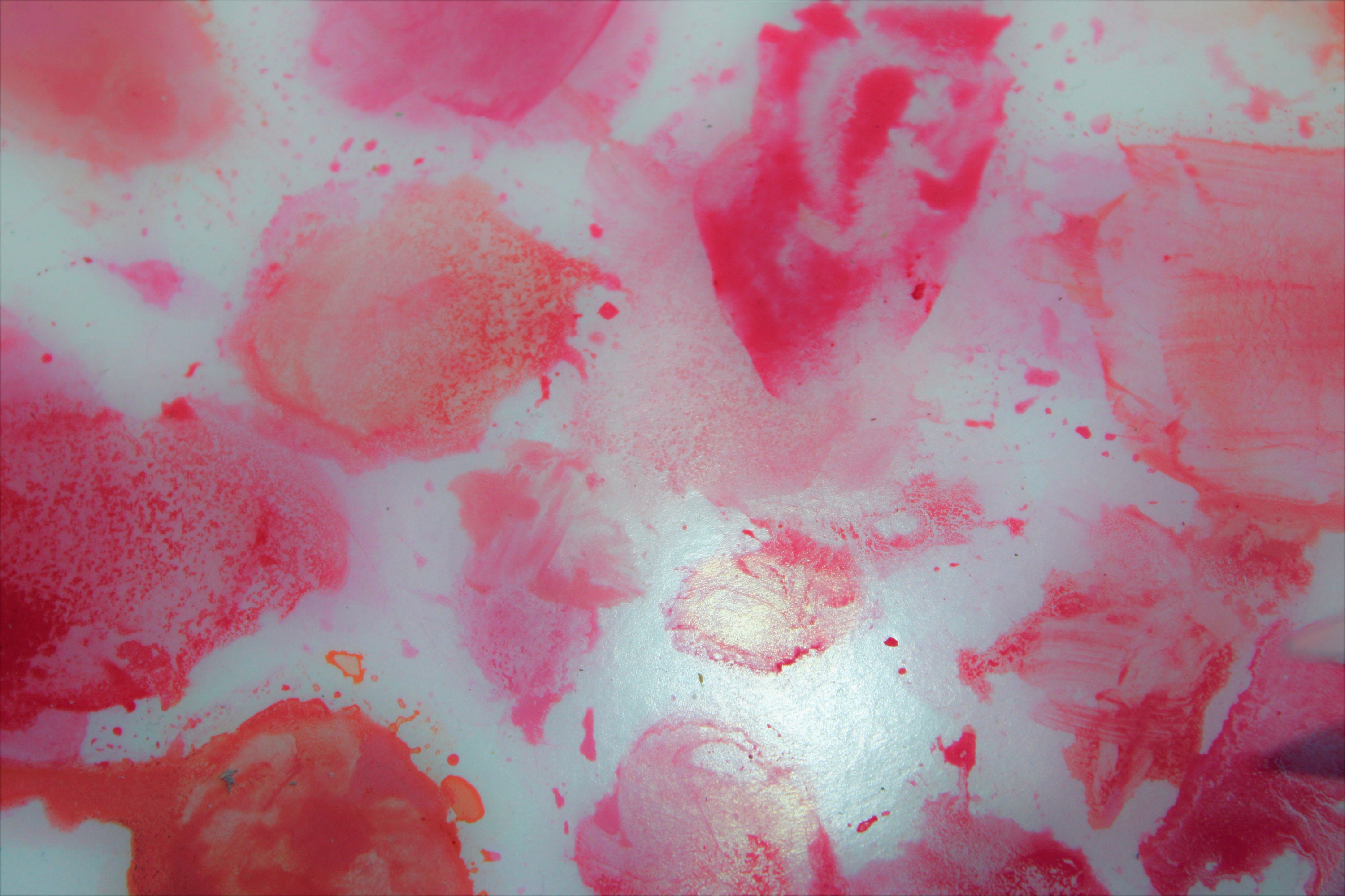 Bright Abstract Paint Blob Fine Art Print - Abstract Modern Art ...