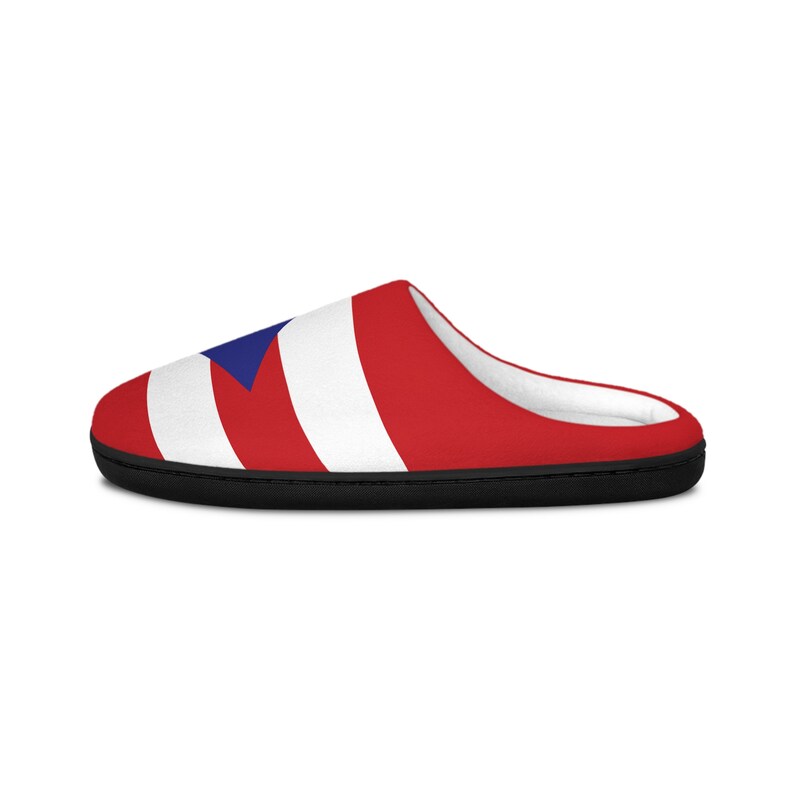 Puerto Rican Flag Indoor Slippers Pantuflas Boricua for Men - Etsy