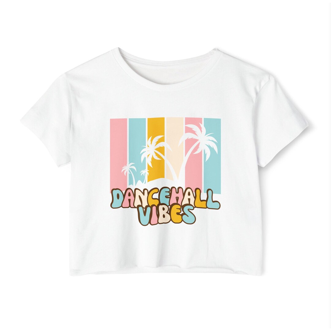 Crop Top for Dancehall / Reggae Lovers - Etsy