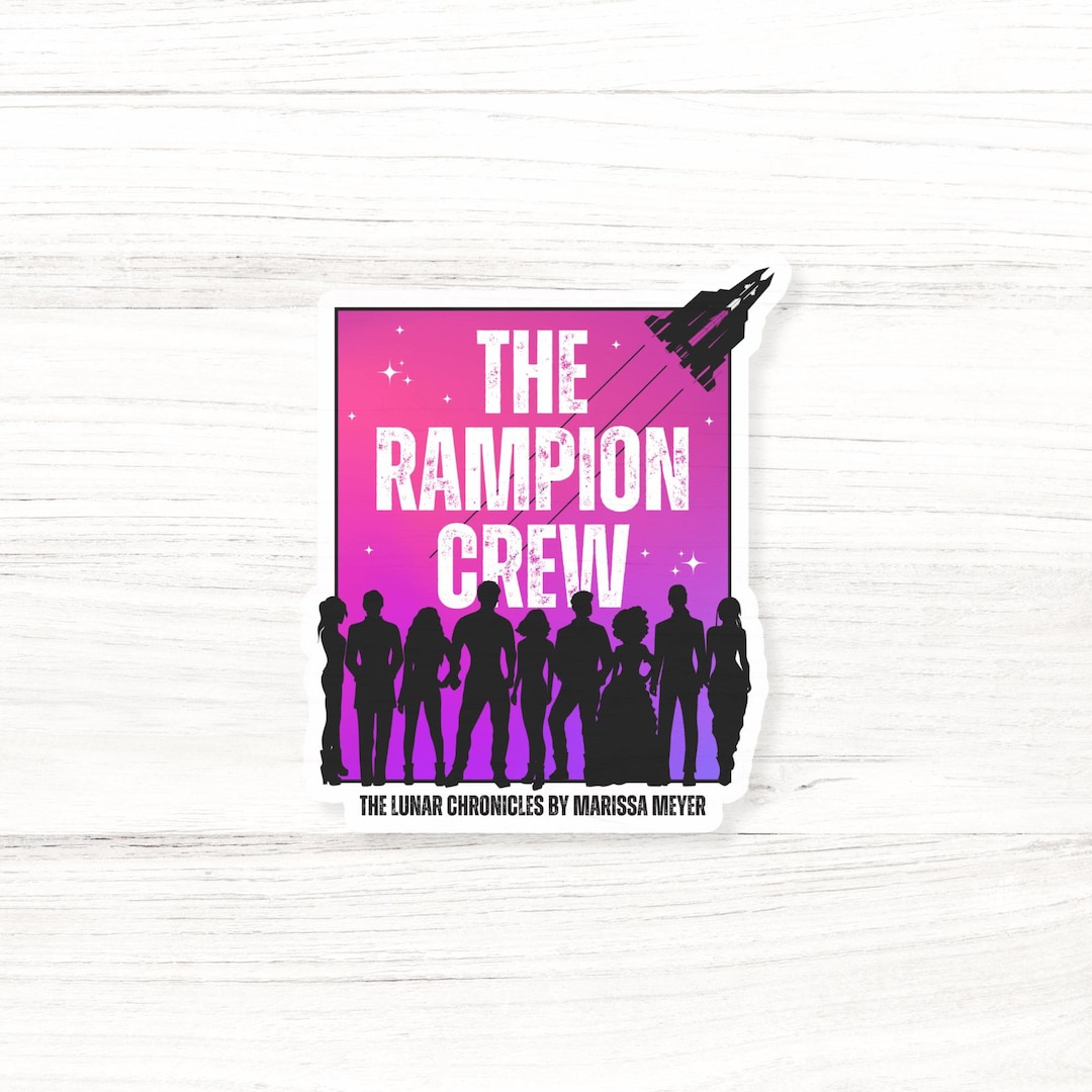 Rampion Crew, the Lunar Chronicles, Marissa Meyer, Bookish, Book Merch ...