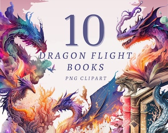 Book Dragon Svg Reading Librarian Cute Dragon Book - Etsy