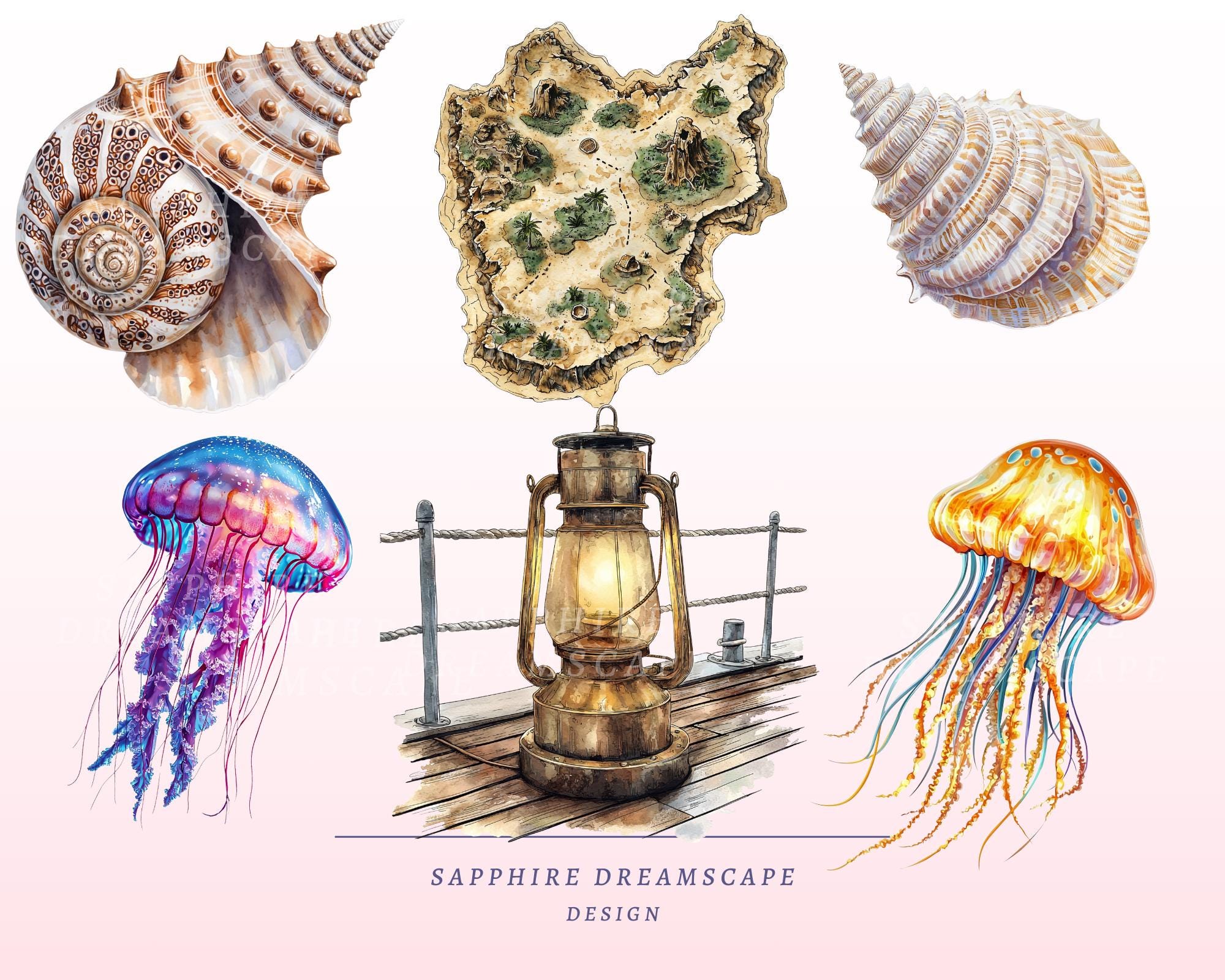 40 Nautical Collection Clipart, High Quality Transparent Pngs, Instant ...
