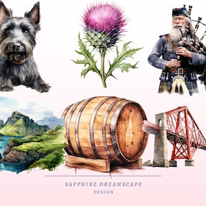 45 Watercolor Scotland Clipart, High Quality Transparent Pngs, Instant ...