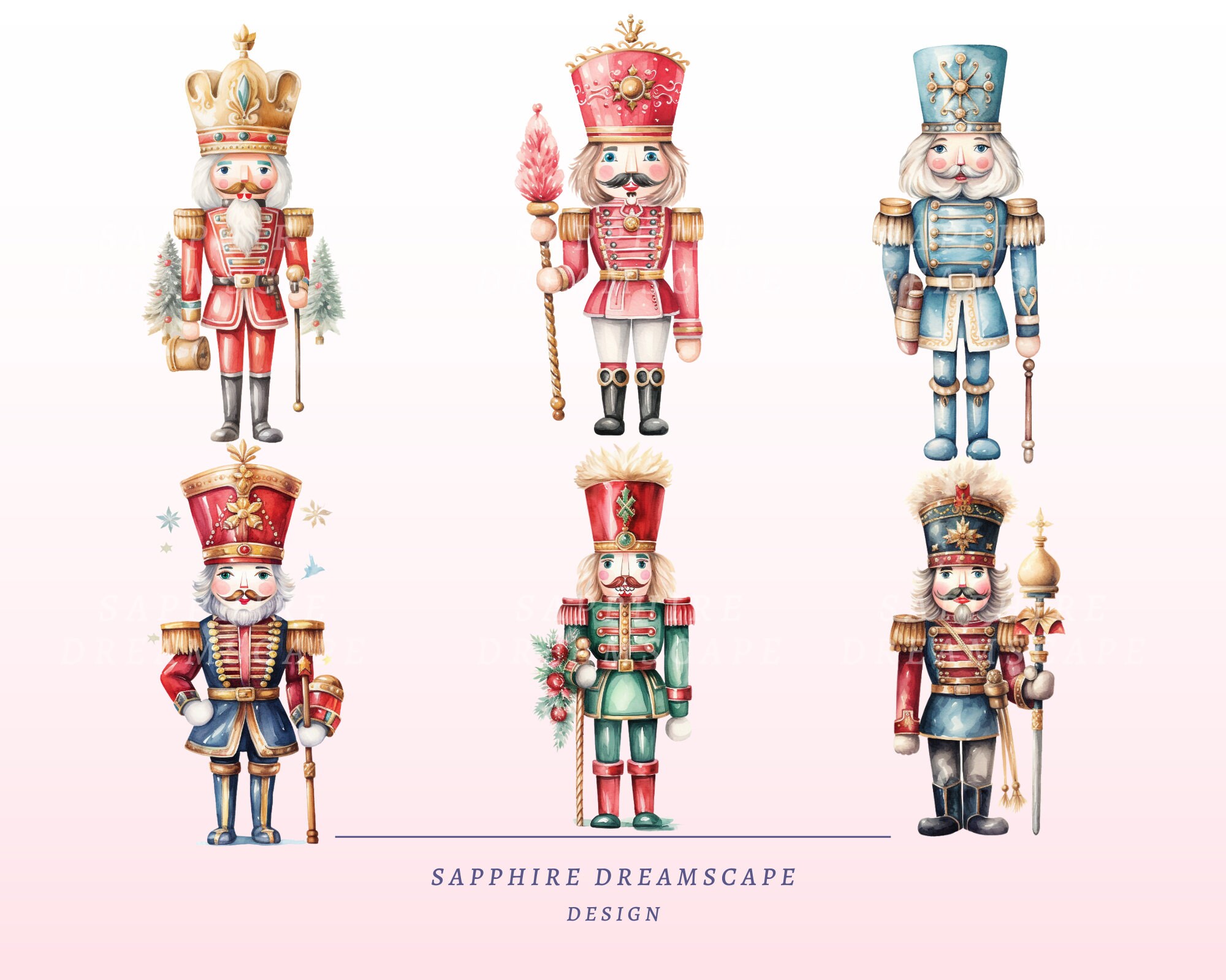 25 Christmas Nutcracker Clipart, High Quality Transparent Pngs, Instant ...