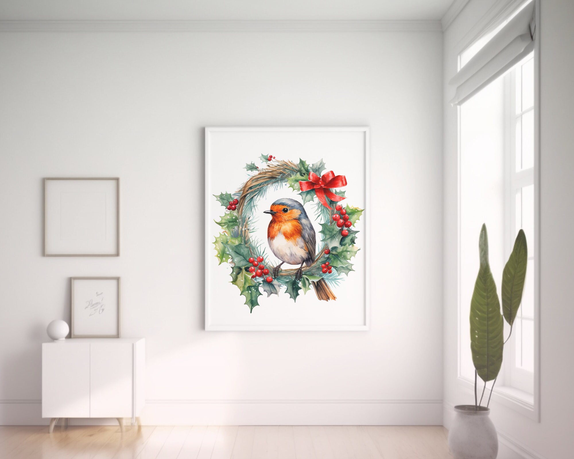 35 Christmas Robin Clipart High Quality Transparent Pngs - Etsy
