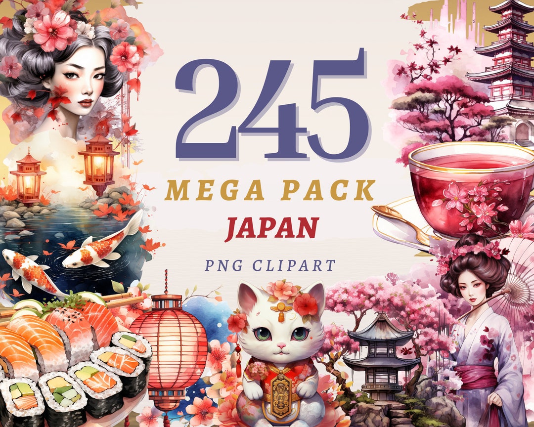 245 Japan Clipart Megapack, High Quality Transparent Pngs, Instant ...