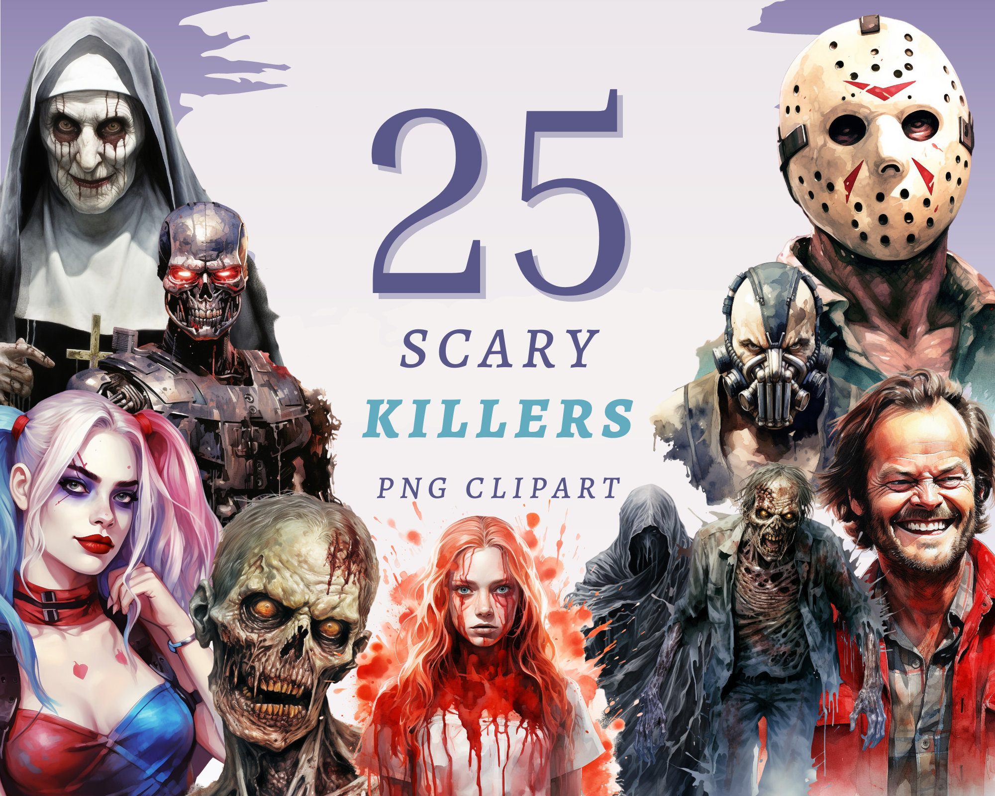 25 Scary Killers Clipart, High Quality Transparent Pngs, Instant ...