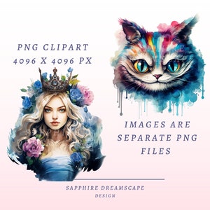 50 Alice in Wonderland Clipart, High Quality Transparent Pngs, Instant ...