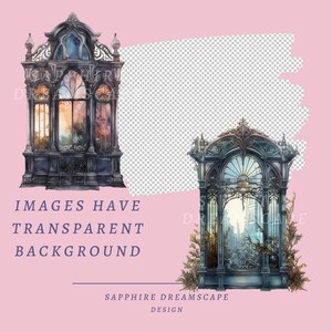 15 Gothic Windows Clipart, High Quality Transparent Pngs, Instant ...