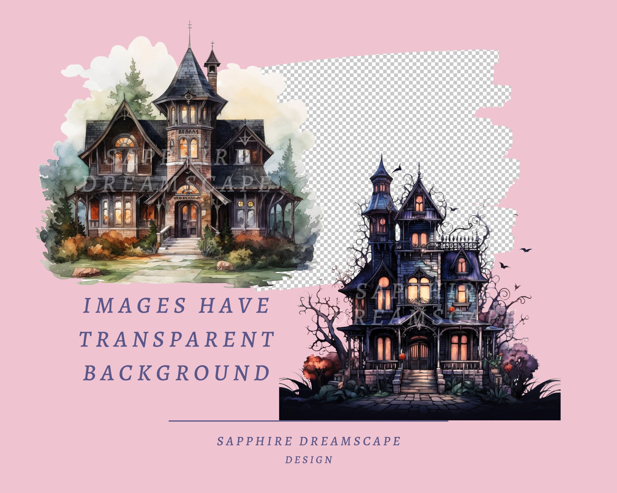 30 Haunted Mansion Clipart, High Quality Transparent Pngs, Instant ...