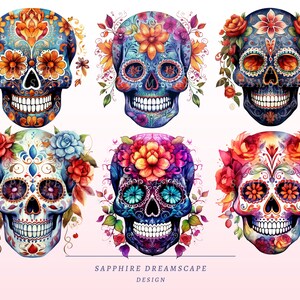 35 Sugar Skulls Clipart, High Quality Transparent Pngs, Instant ...