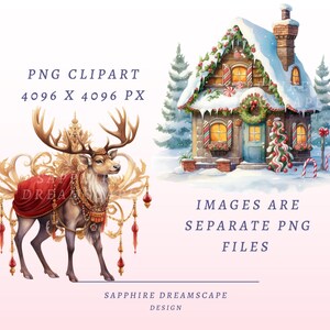 40 Elegant Christmas Clipart, High Quality Transparent Pngs, Instant ...