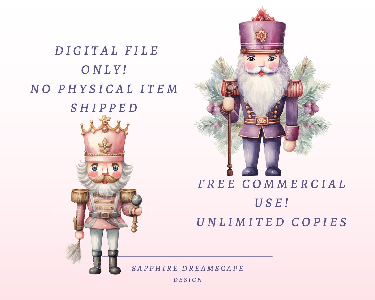 25 Christmas Nutcracker Clipart, High Quality Transparent Pngs, Instant ...