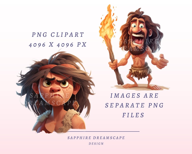 20 Cartoon Caveman Clipart, High Quality Transparent Pngs, Instant ...