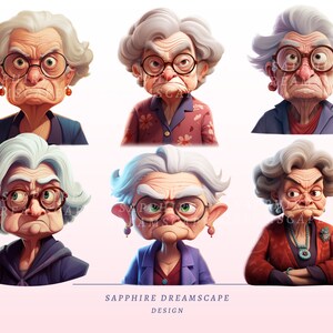 40 Grumpy Old Woman Clipart, High Quality Transparent Pngs, Instant ...