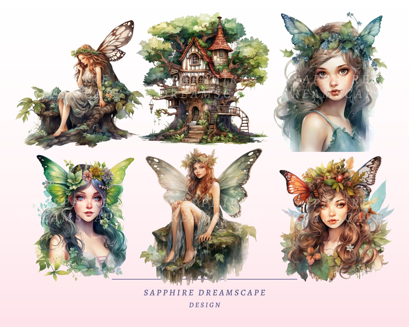 45 Woodland Fairy Clipart, High Quality Transparent Pngs, Instant ...