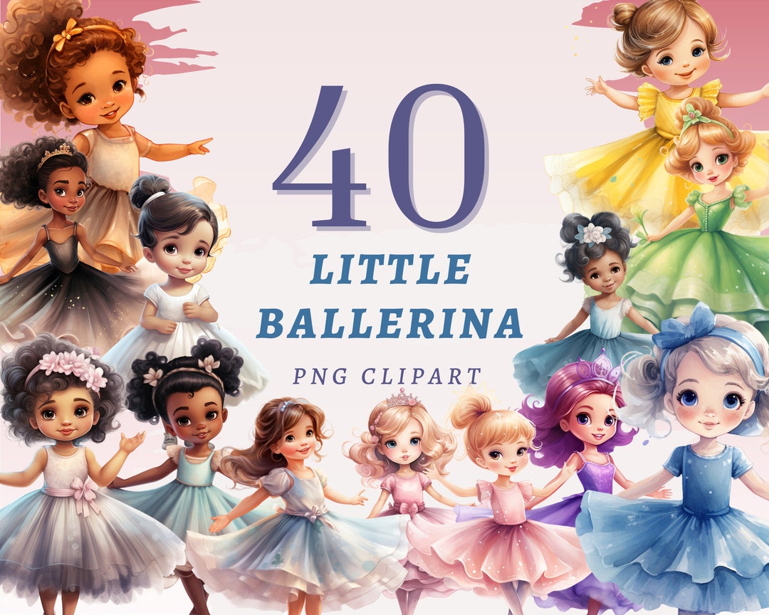40 Little Ballerina Clipart, High Quality Transparent Pngs, Instant ...