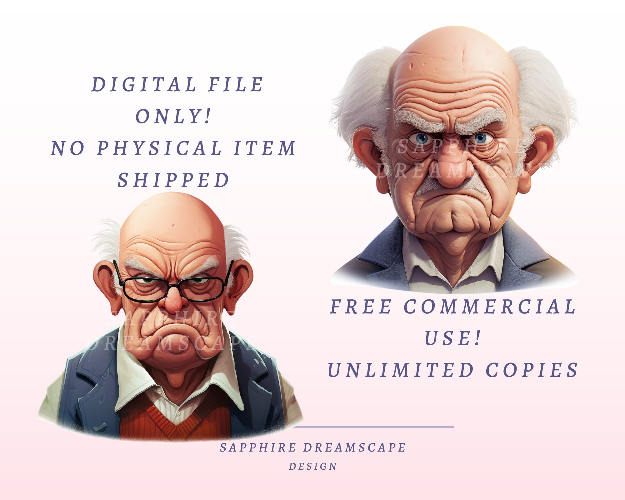 25 Grumpy Old Man Clipart, High Quality Transparent Pngs, Instant ...