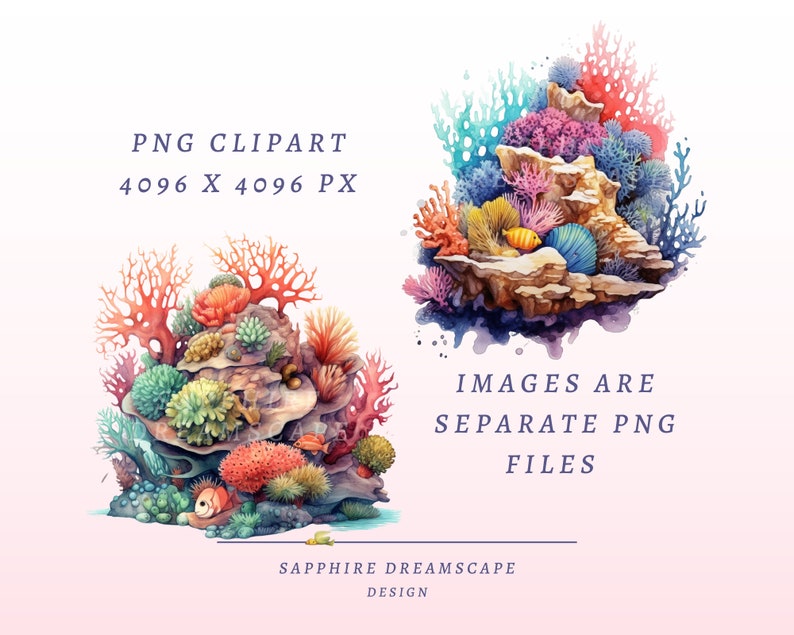 25 Coral Reef Clipart, High Quality Transparent Pngs, Instant Download ...
