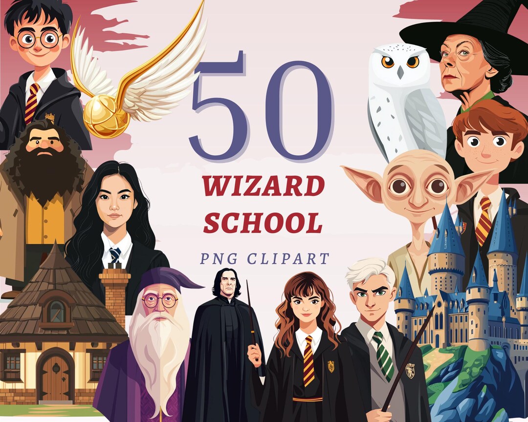 50 Wizard School Clipart, High Quality Transparent Pngs, Instant ...