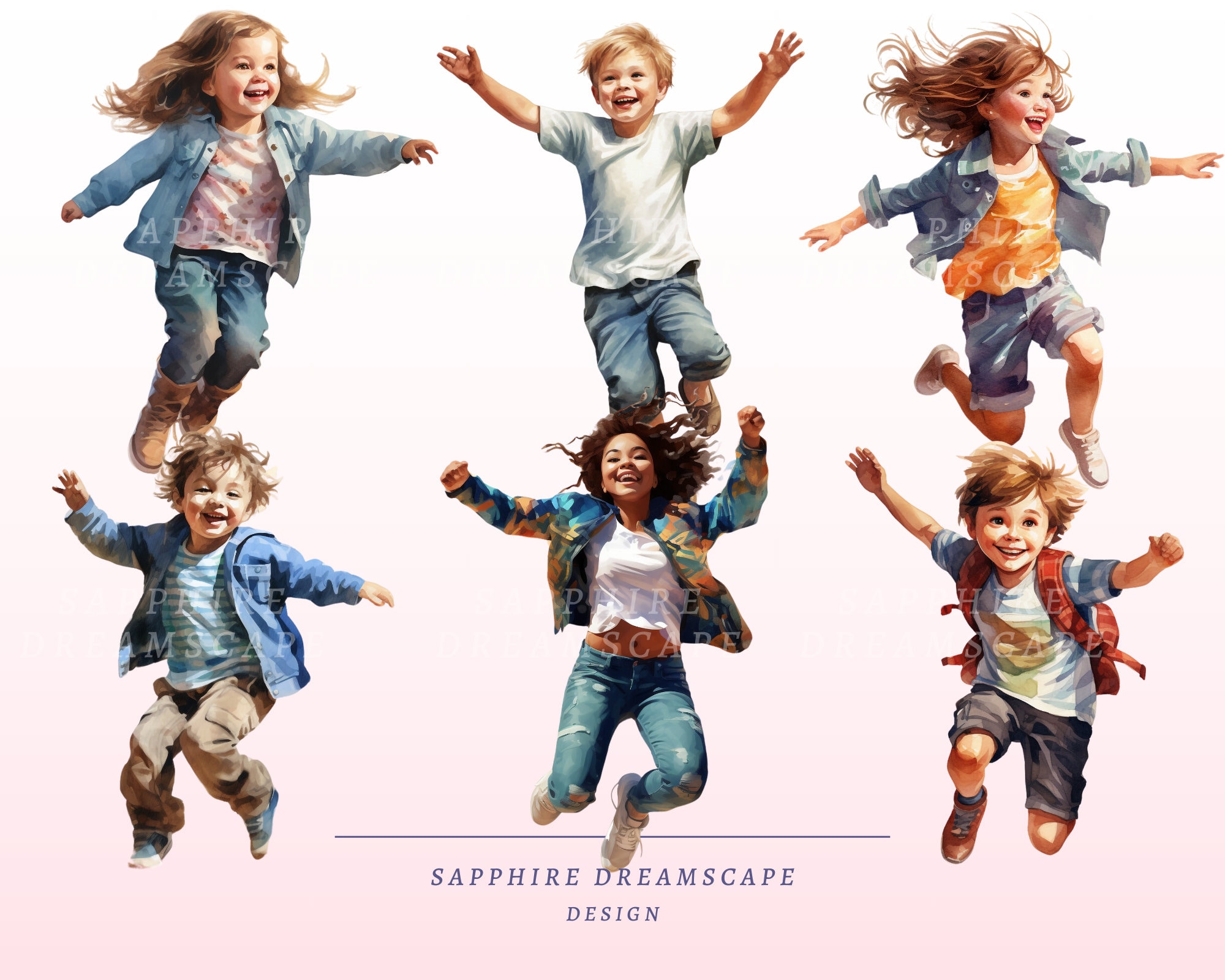 35 Happy Kids Clipart, High Quality Transparent Pngs, Instant Download ...