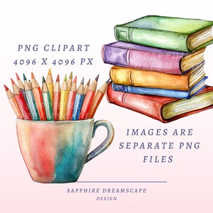 45 School Supplies Clipart, High Quality Transparent Pngs, Instant ...