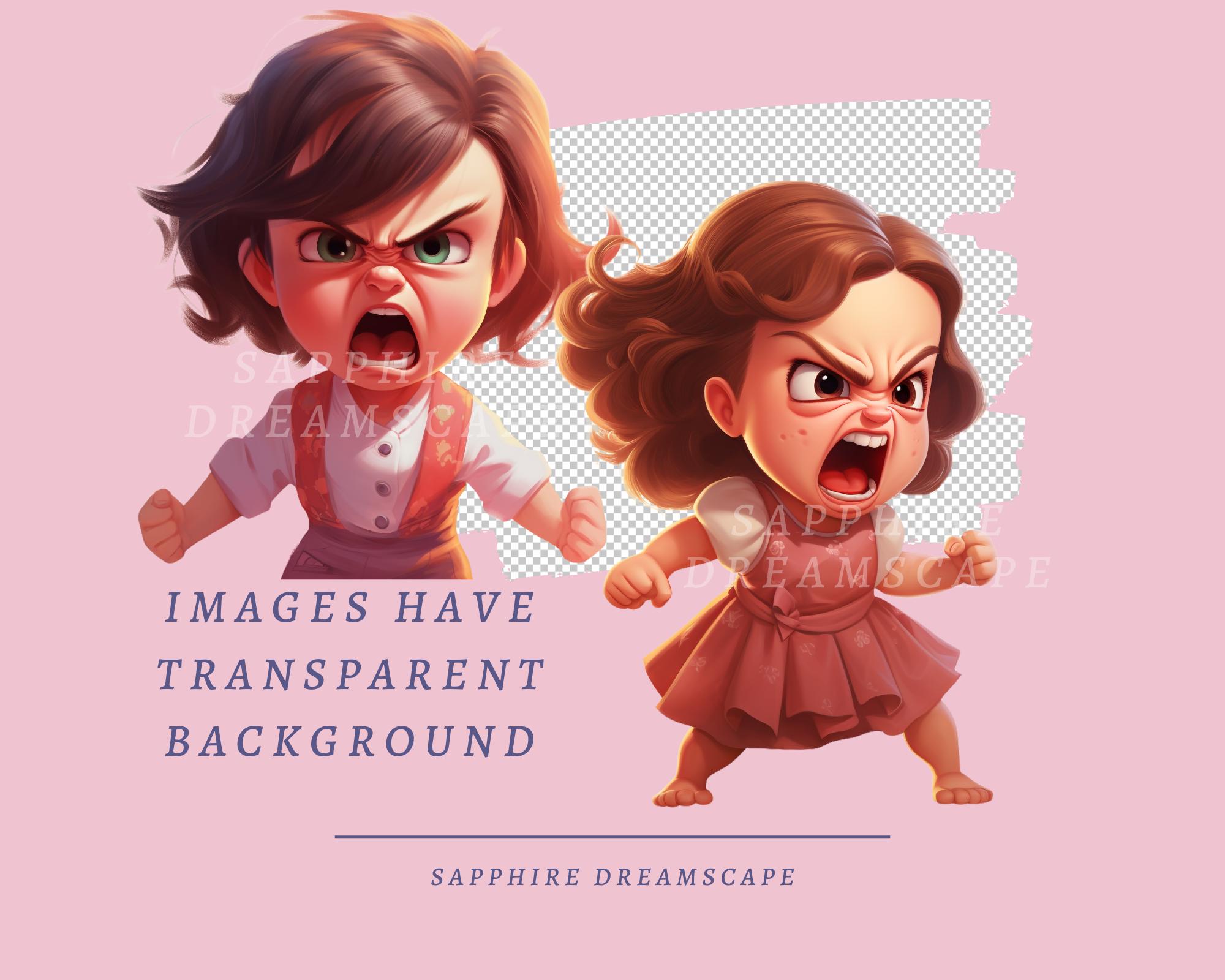 25 Grumpy Little Girl Clipart, High Quality Transparent Pngs, Instant ...