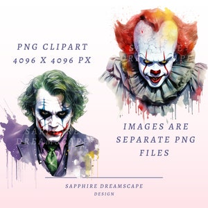 35 Horror Villain Clipart, High Quality Transparent Pngs, Instant ...