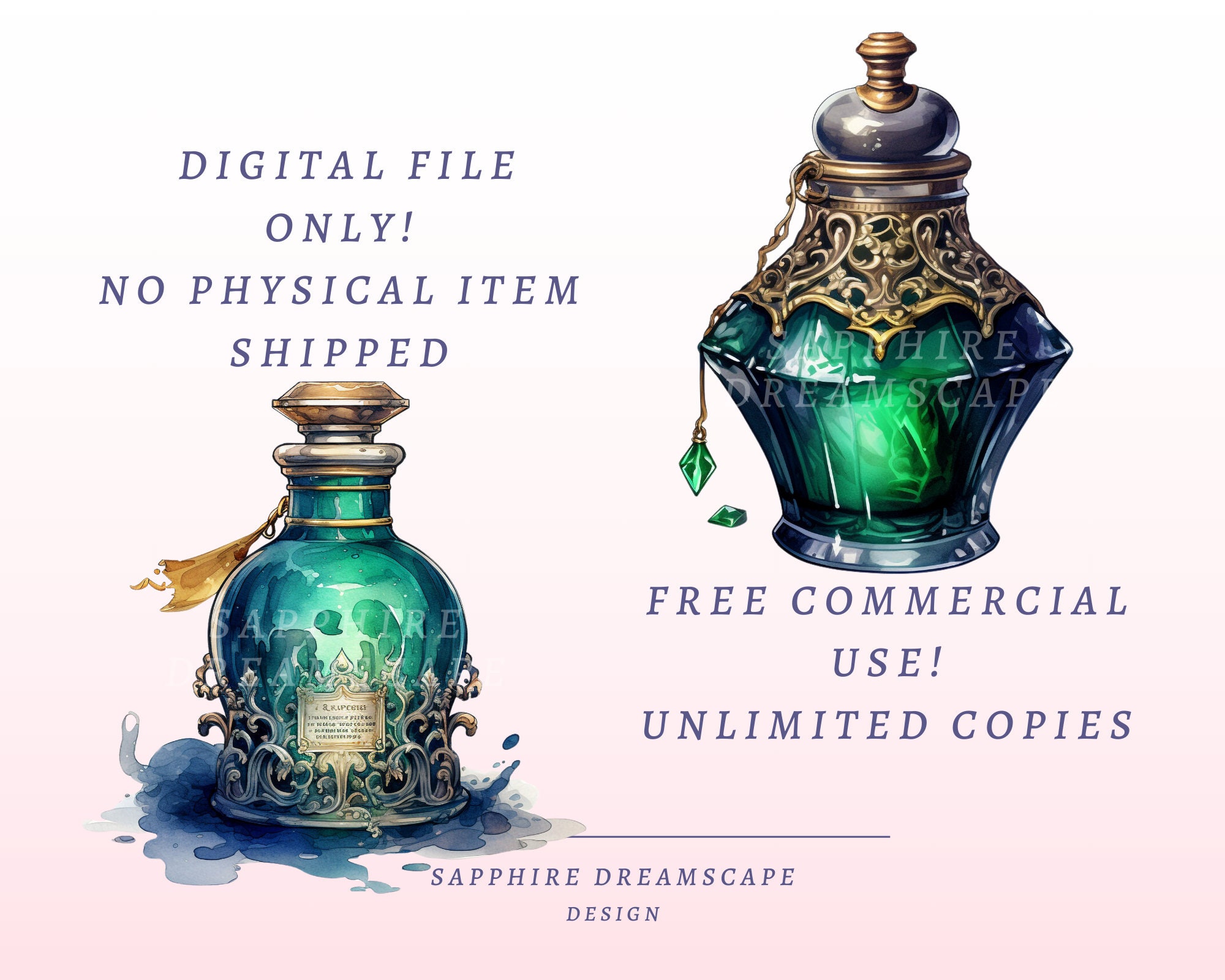 35 Luck Potions Clipart, High Quality Transparent Pngs, Instant ...