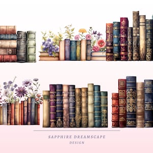 50 Book Border Clipart, High Quality Transparent Pngs, Instant Download ...