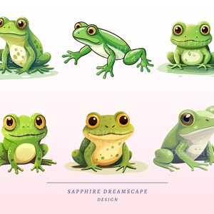 25 Cartoon Frog Clipart, High Quality Transparent Pngs, Instant ...