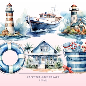 40 Nautical Collection Clipart, High Quality Transparent Pngs, Instant ...