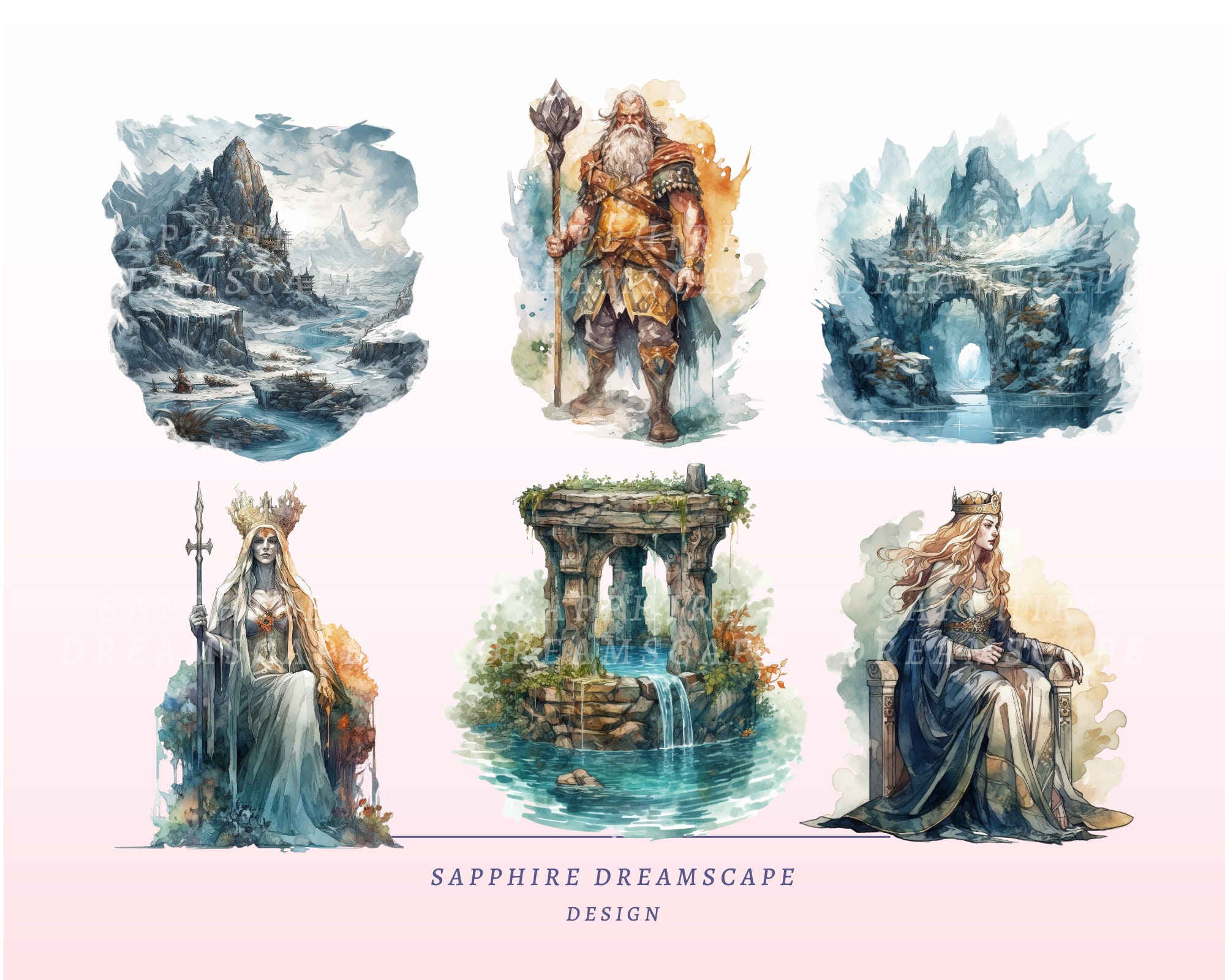 30 Norse Mythology Clipart High Quality Transparent Pngs - Etsy