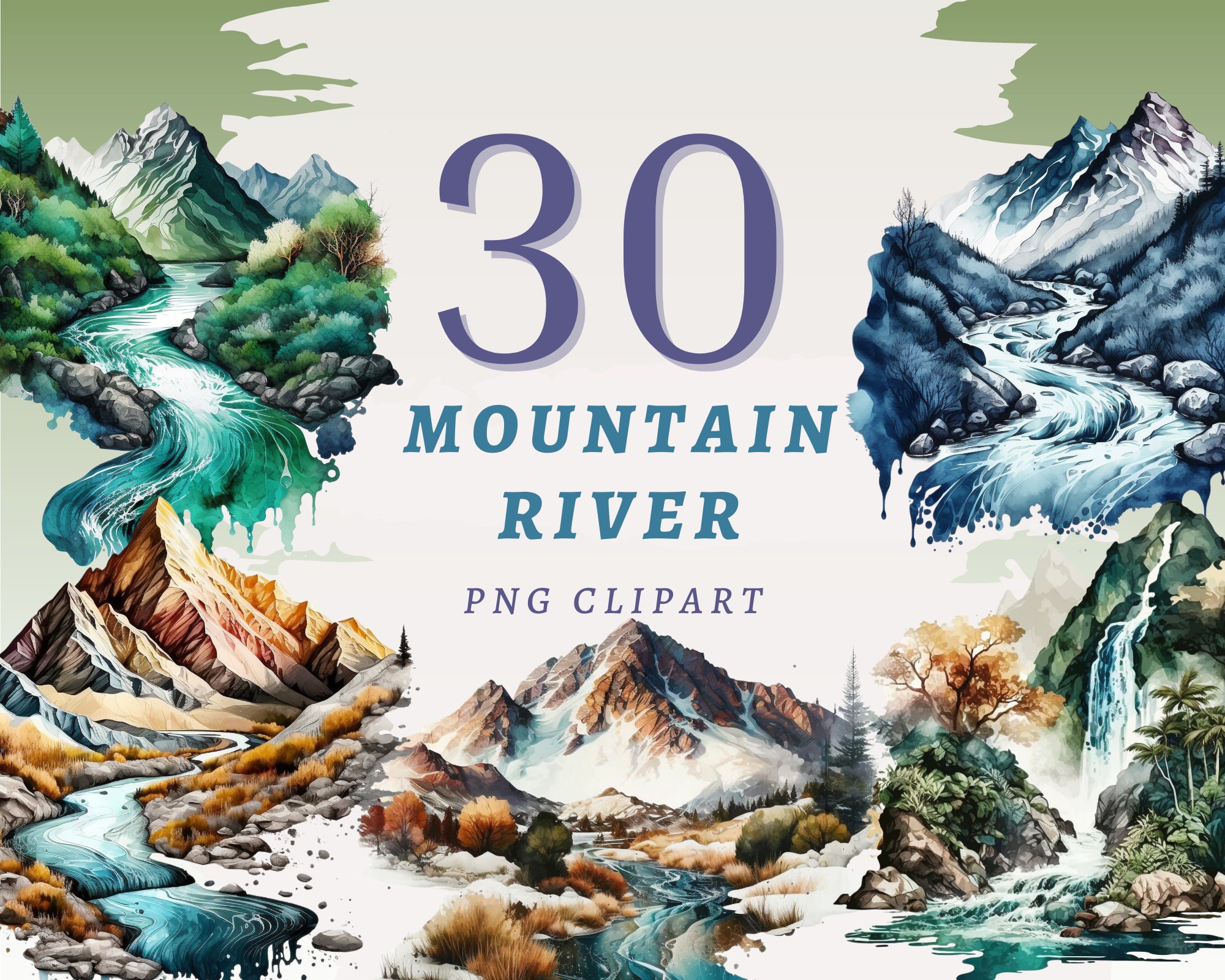 30 Mountain River Clipart, High Quality Transparent Pngs, Instant ...