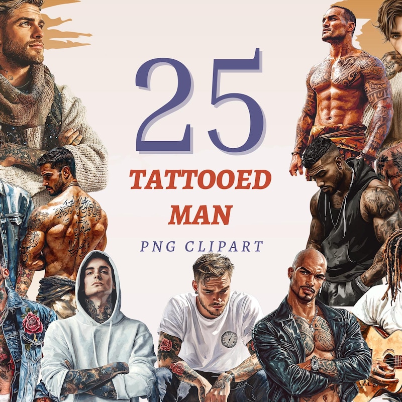 Mens Tattoo Stencils - Etsy