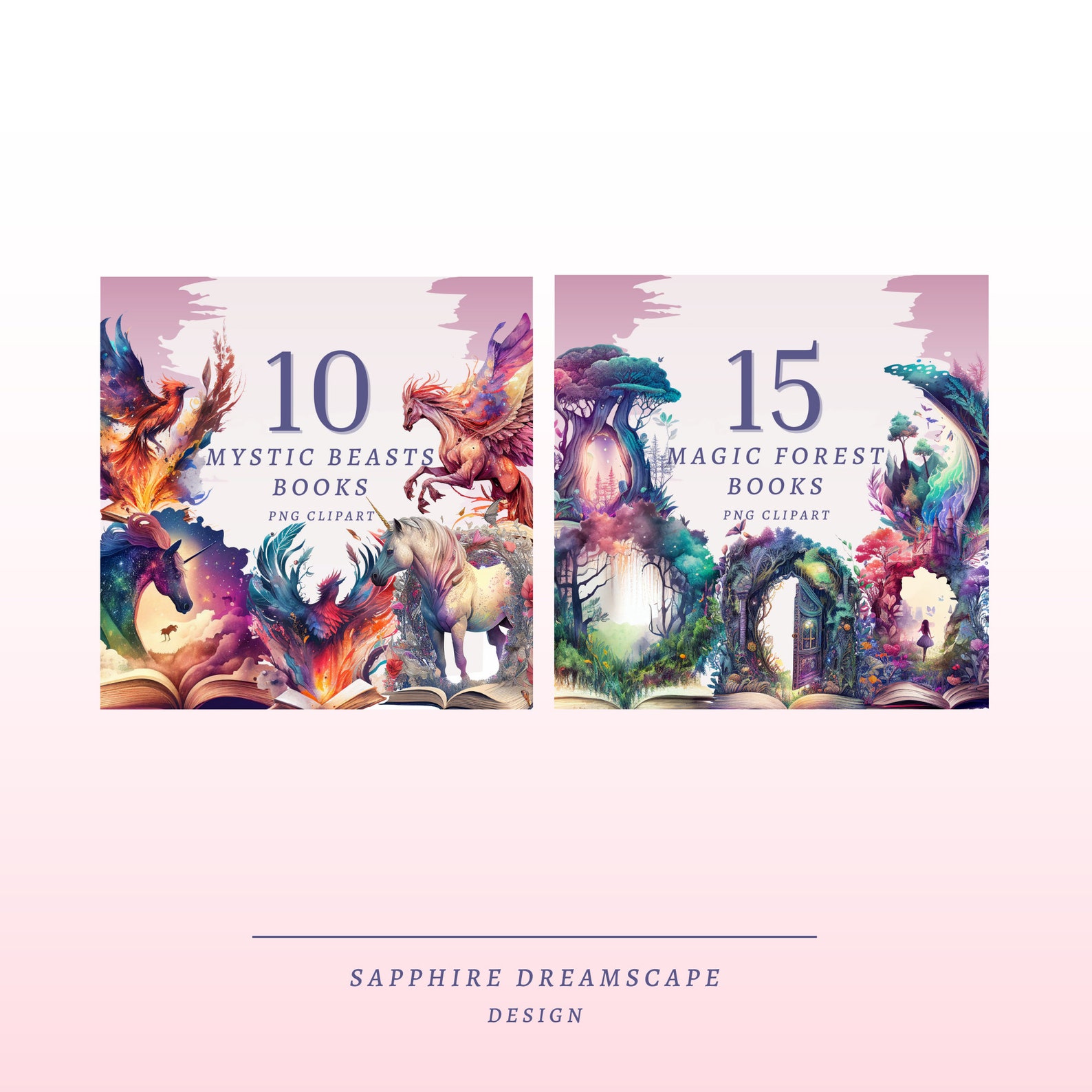 85 Fantasy Books Clipart Megapack, High Quality Transparent Pngs ...