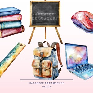 45 School Supplies Clipart, High Quality Transparent Pngs, Instant ...