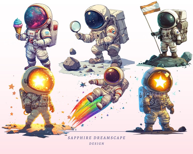 40 Cute Astronauts Clipart, High Quality Transparent Pngs, Instant ...