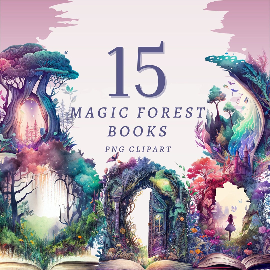 15 Magic Forest Books Clipart, High Quality Transparent Pngs With ...