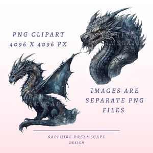 20 Gothic Dragons Clipart, High Quality Transparent Pngs, Instant ...