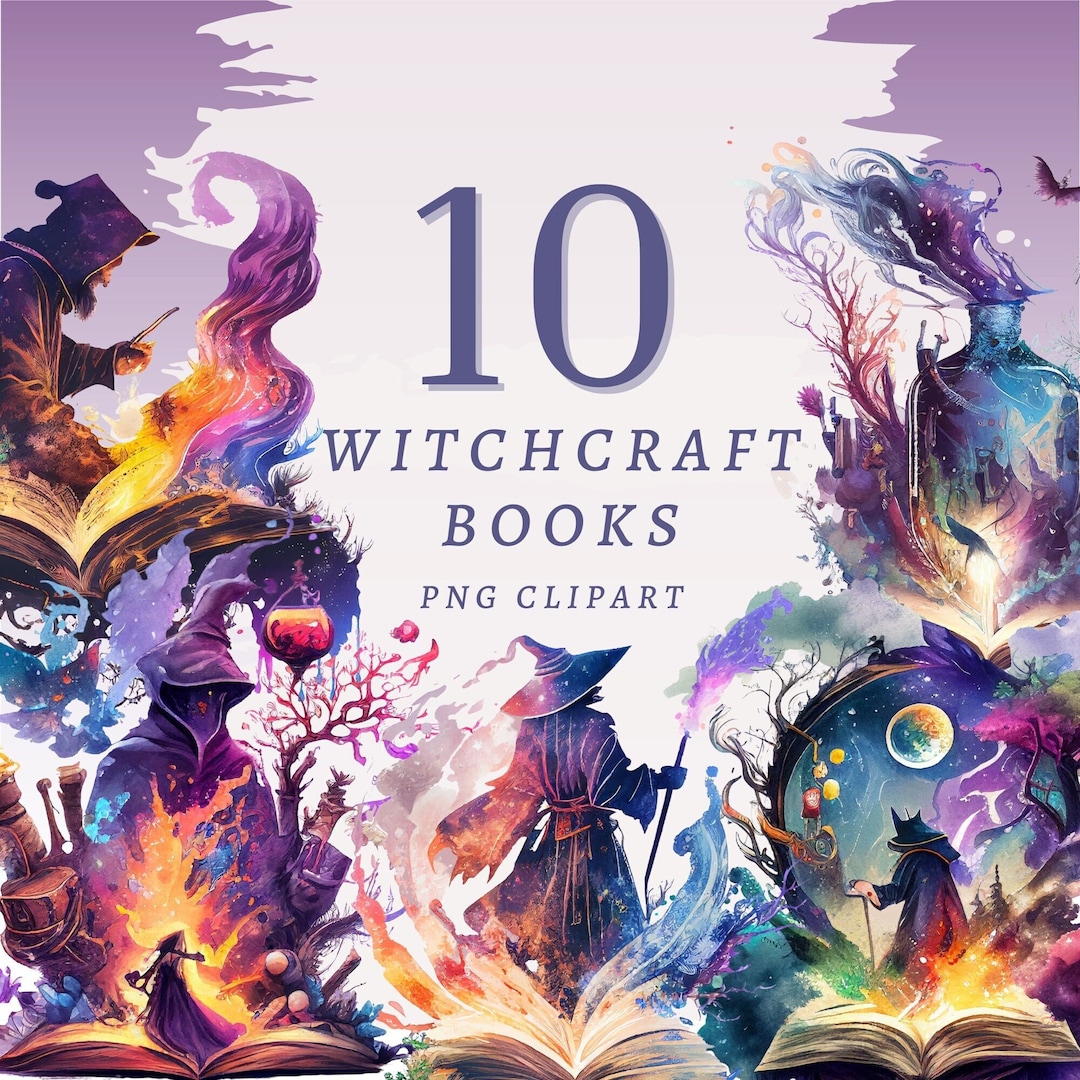 10 Witchcraft Books Clipart, High Quality Transparent Pngs With Instant ...